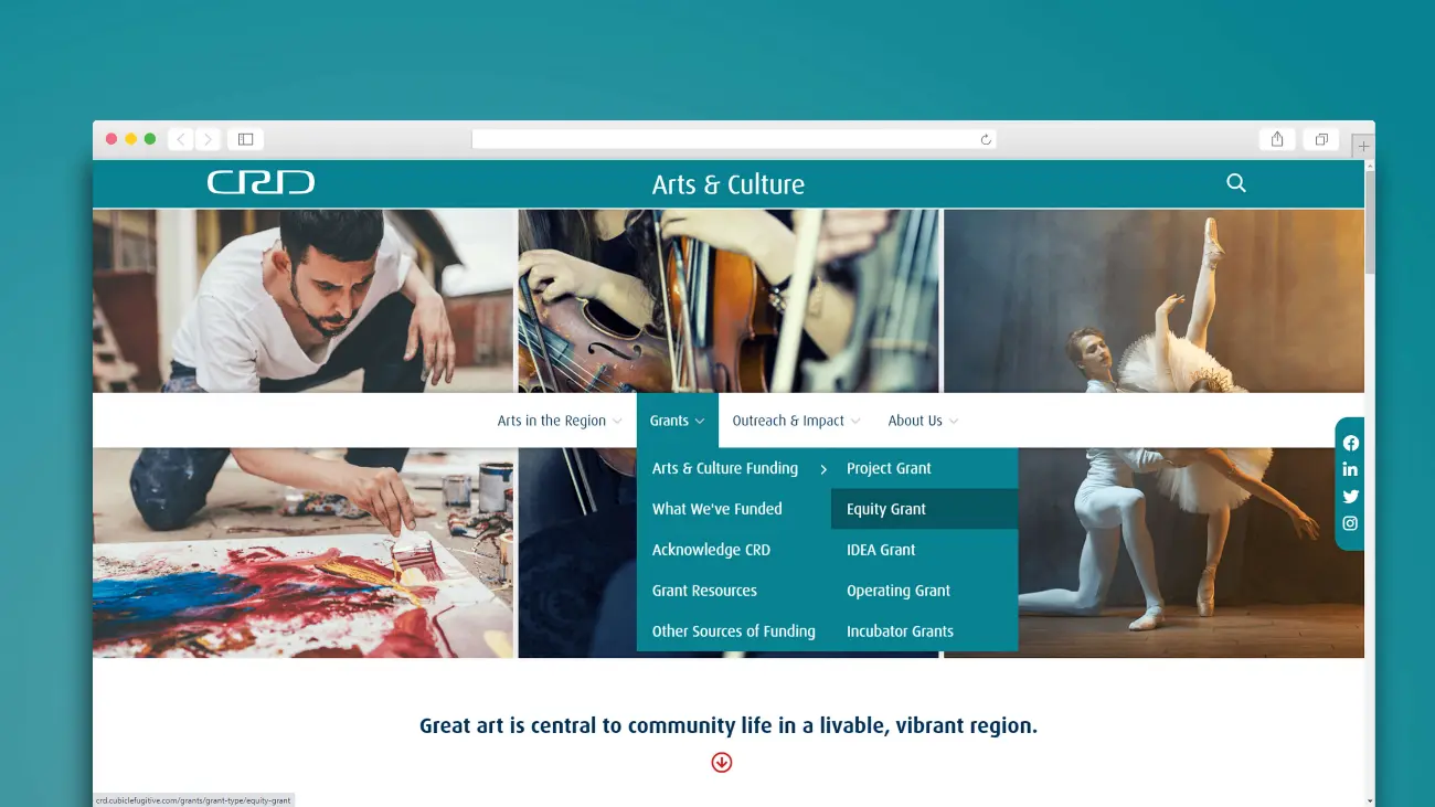 Capital Regional District (CRD): Website