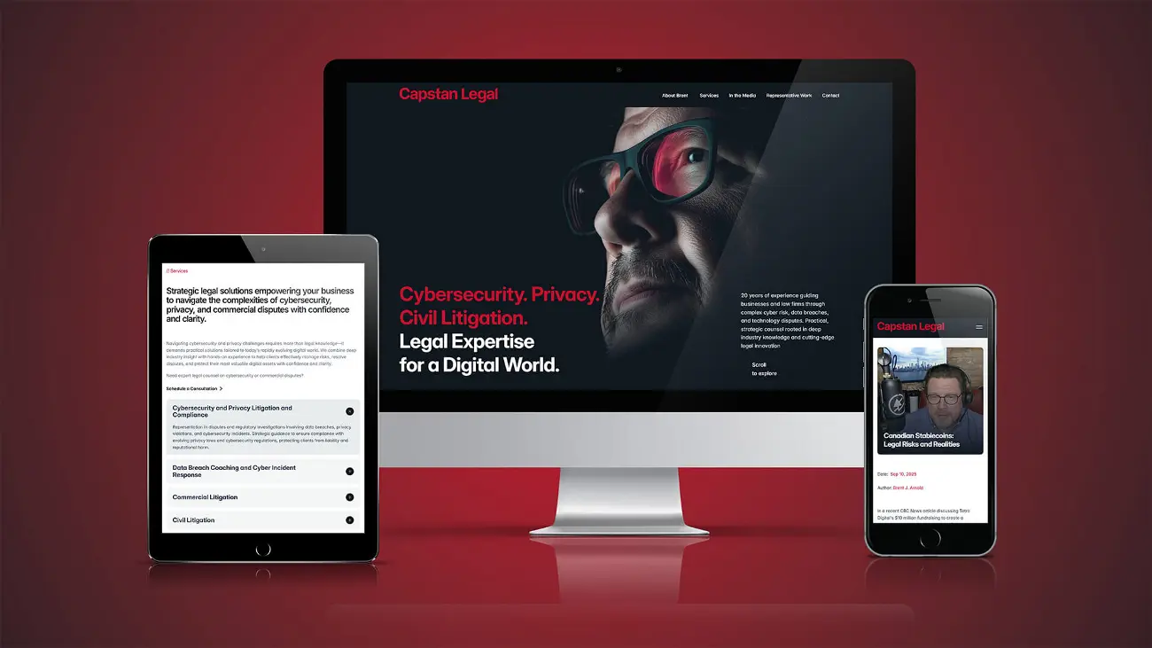 Cubicle Fugitive helps Capstan Legal establish their online presence