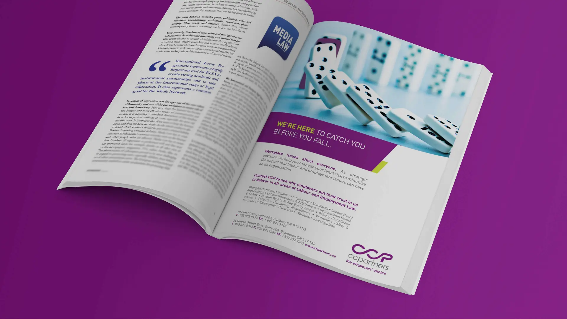 CCPartners LLP: Advertising