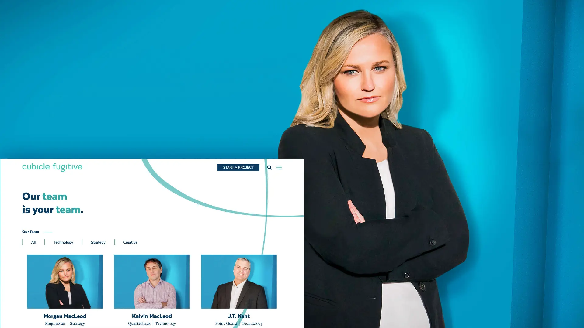 Cubicle Fugitive: Website