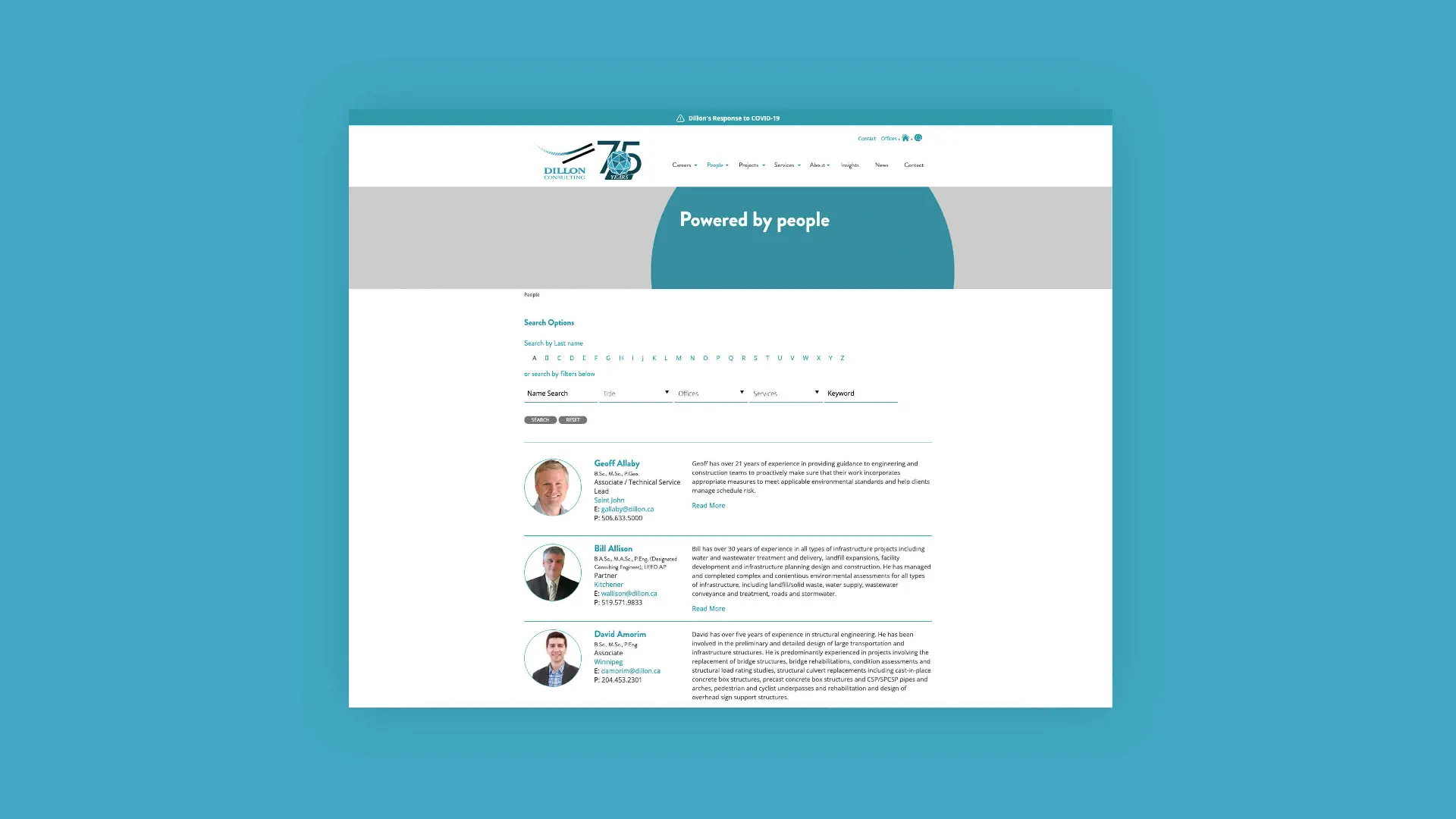 Dillon Consulting Limited: Website