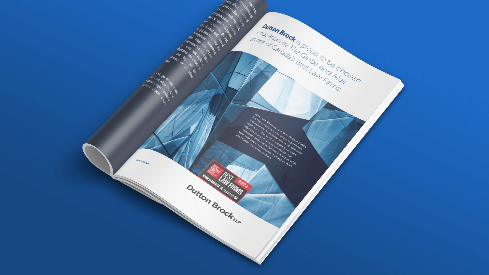 Dutton Brock: Advertising