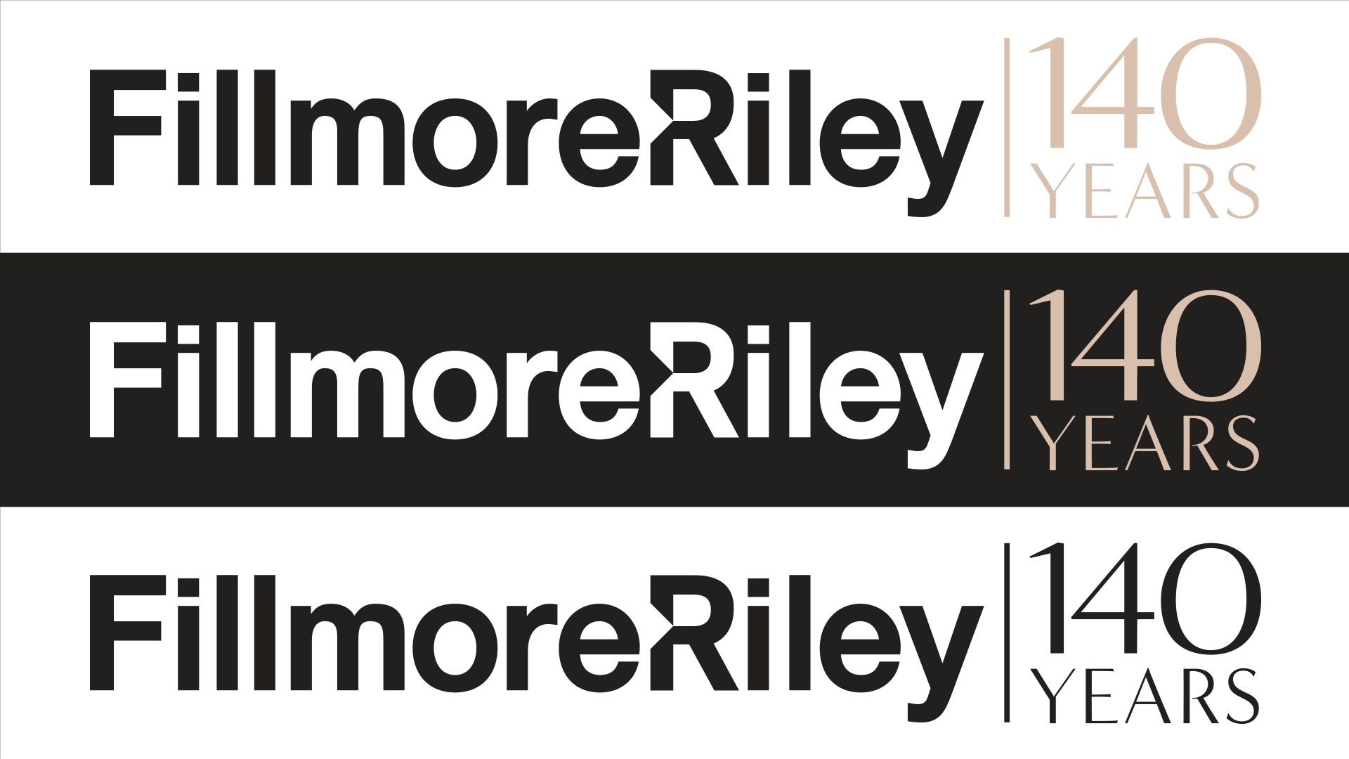 Fillmore Riley: Anniversary Logo