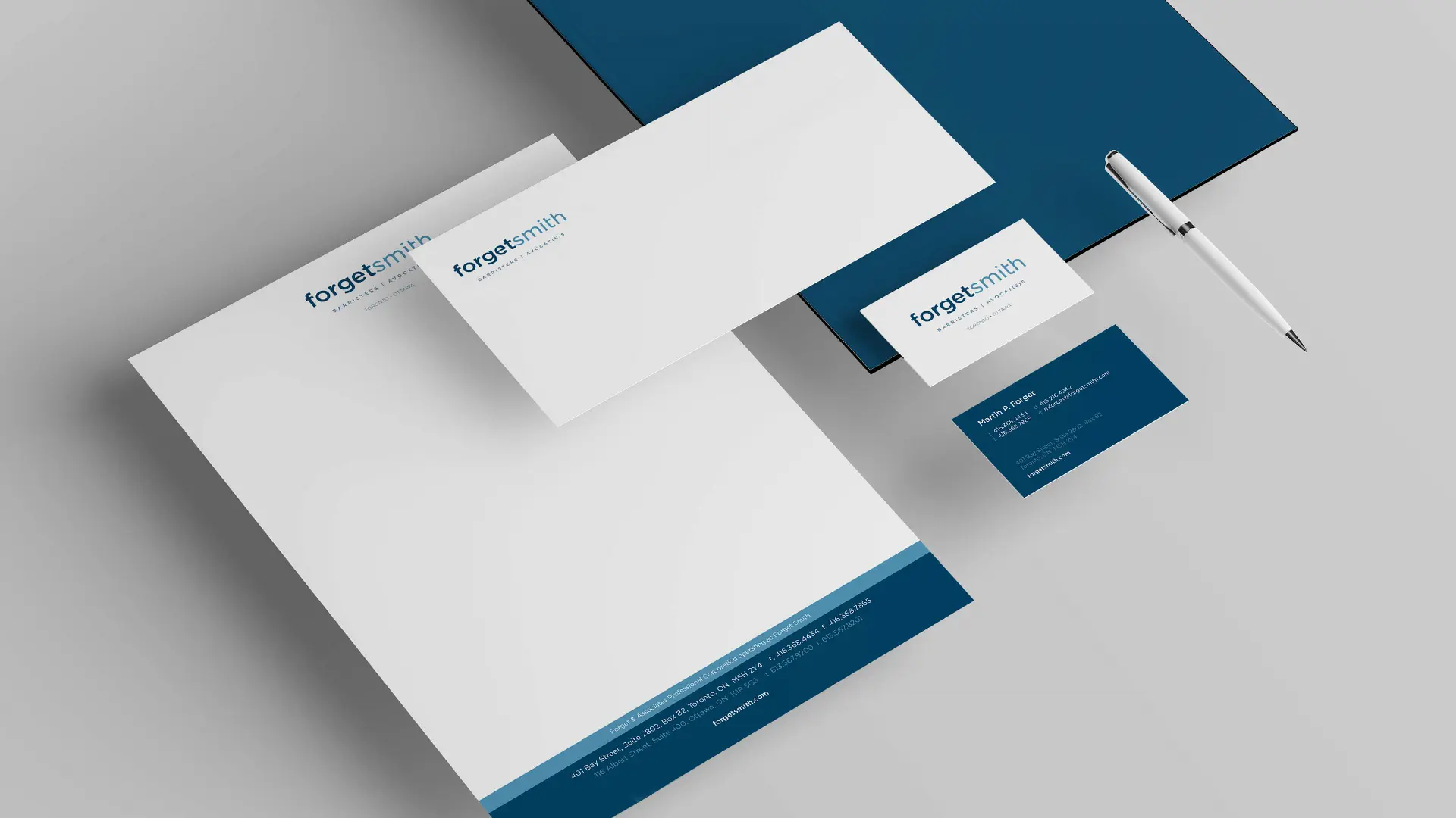 Forget Smith: Stationery Design and Business Cards