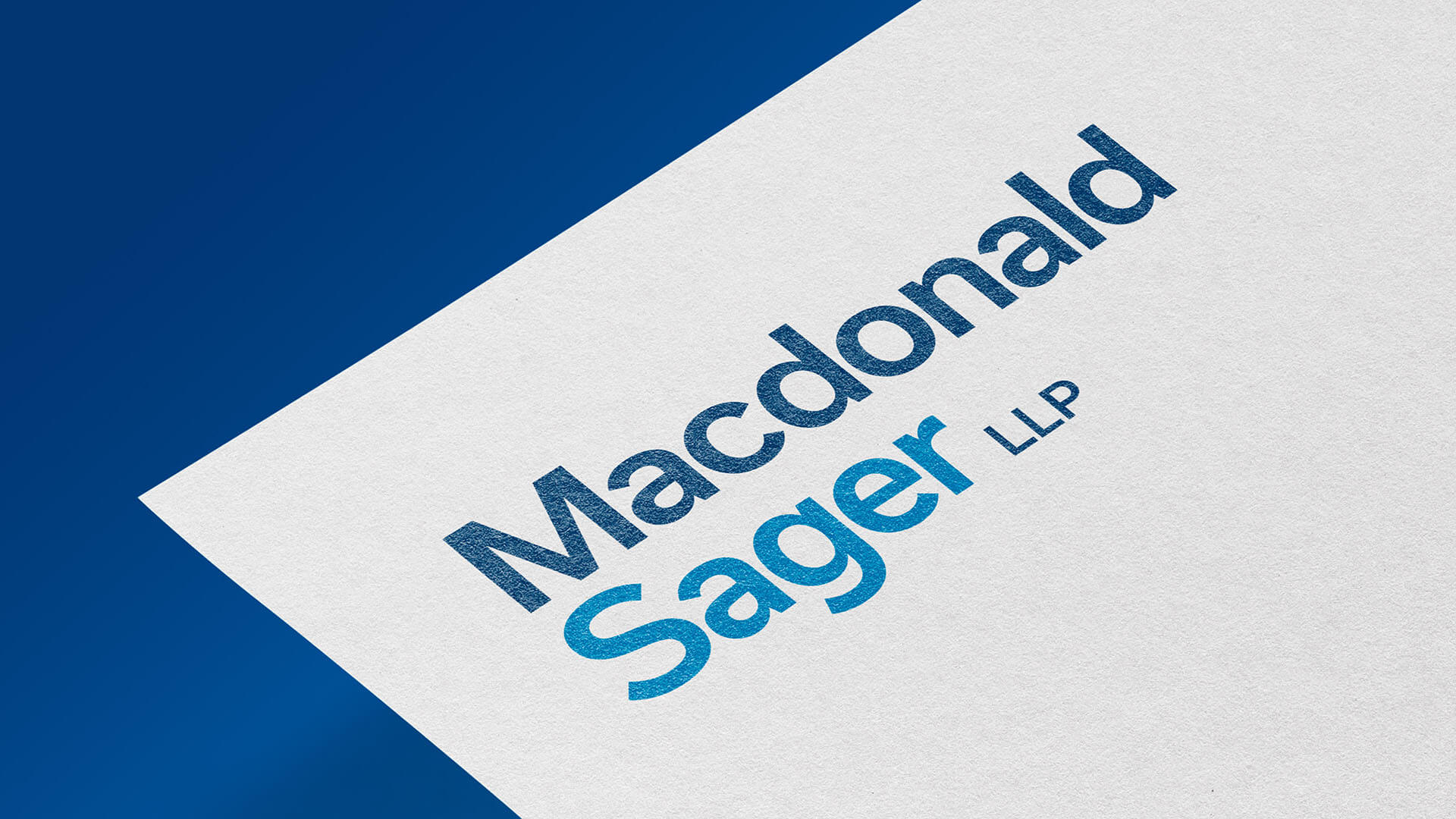 MacDonald Sager: Brand and Visual Identity