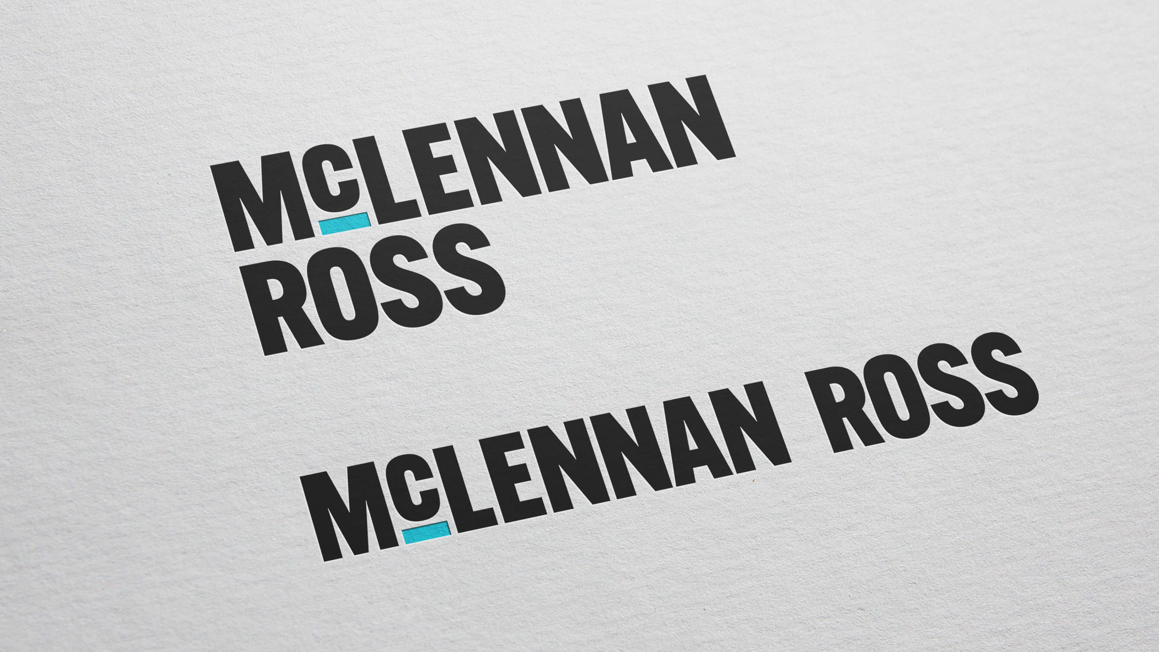 McLennan Ross Logo Design and Visual Brand - Cubicle Fugitive