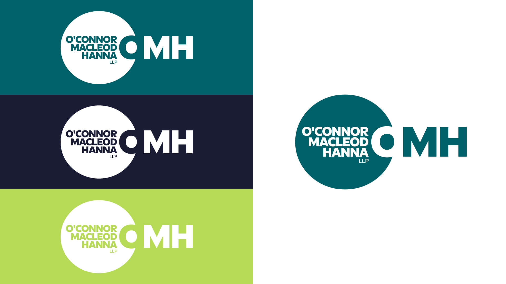 O’Connor MacLeod Hanna LLP's New Logo and Brand Colours