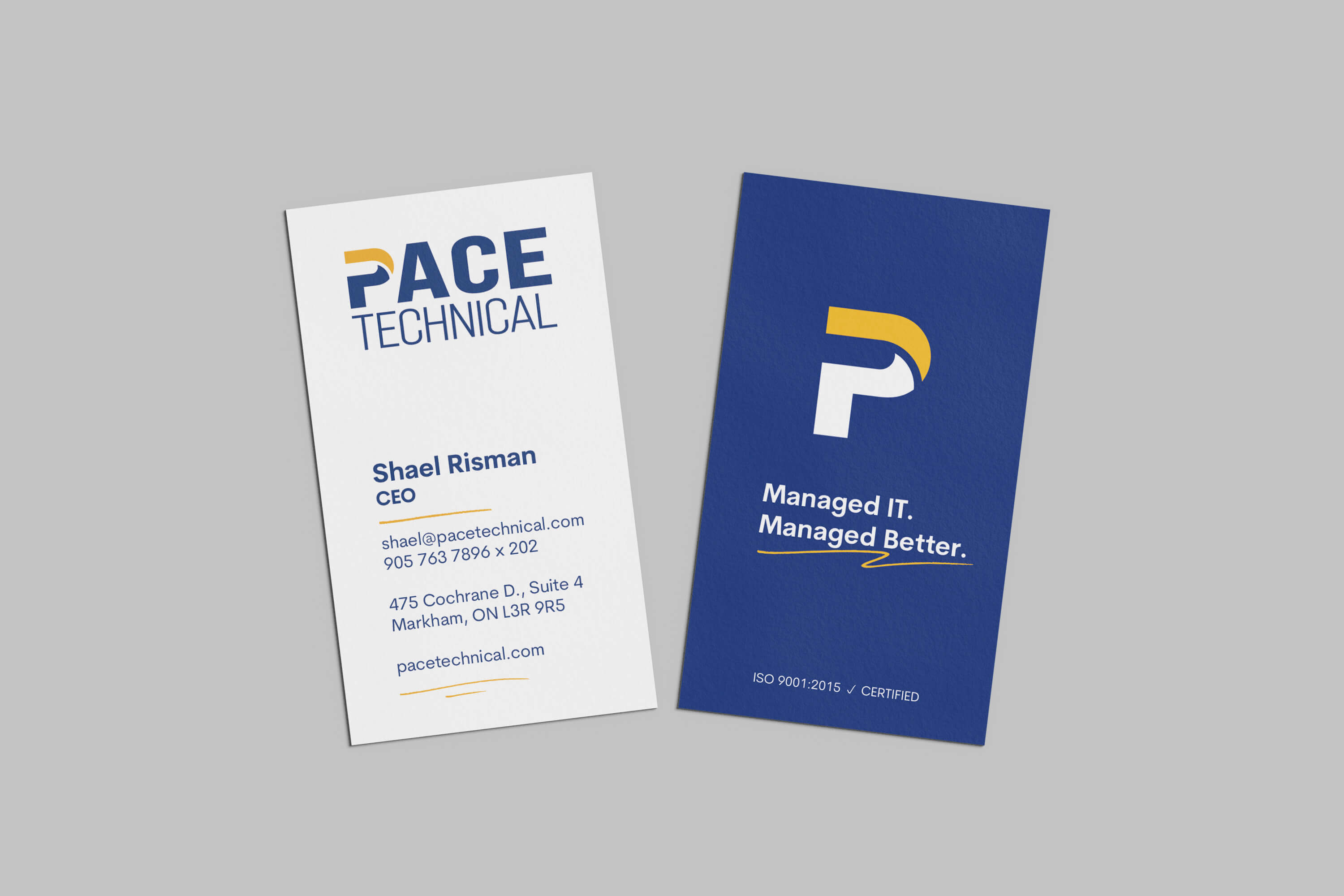 PACE Technical Logo and Visual Brand Design Cubicle Fugitive