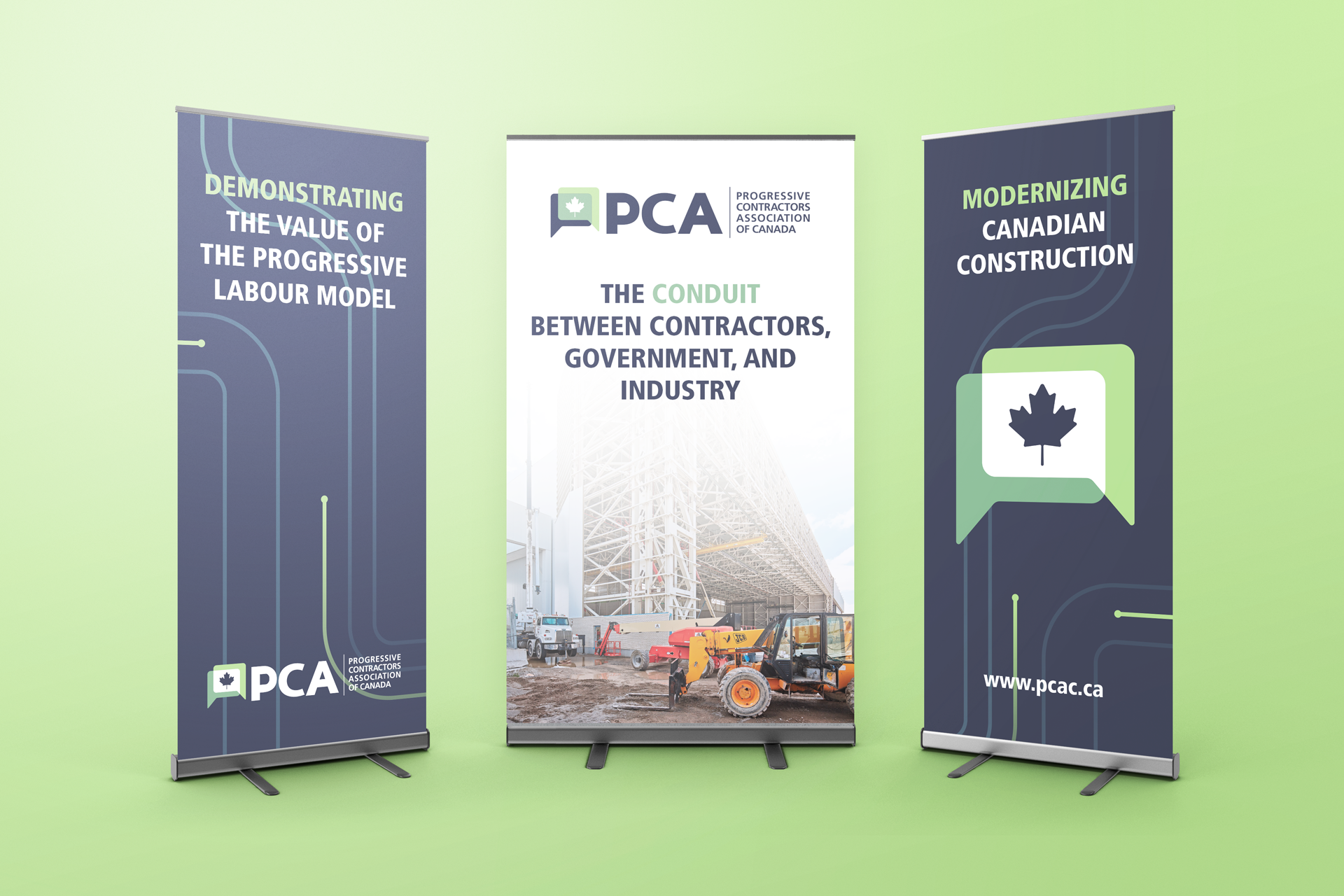 Progressive Contractors Association' Tradeshow Banners