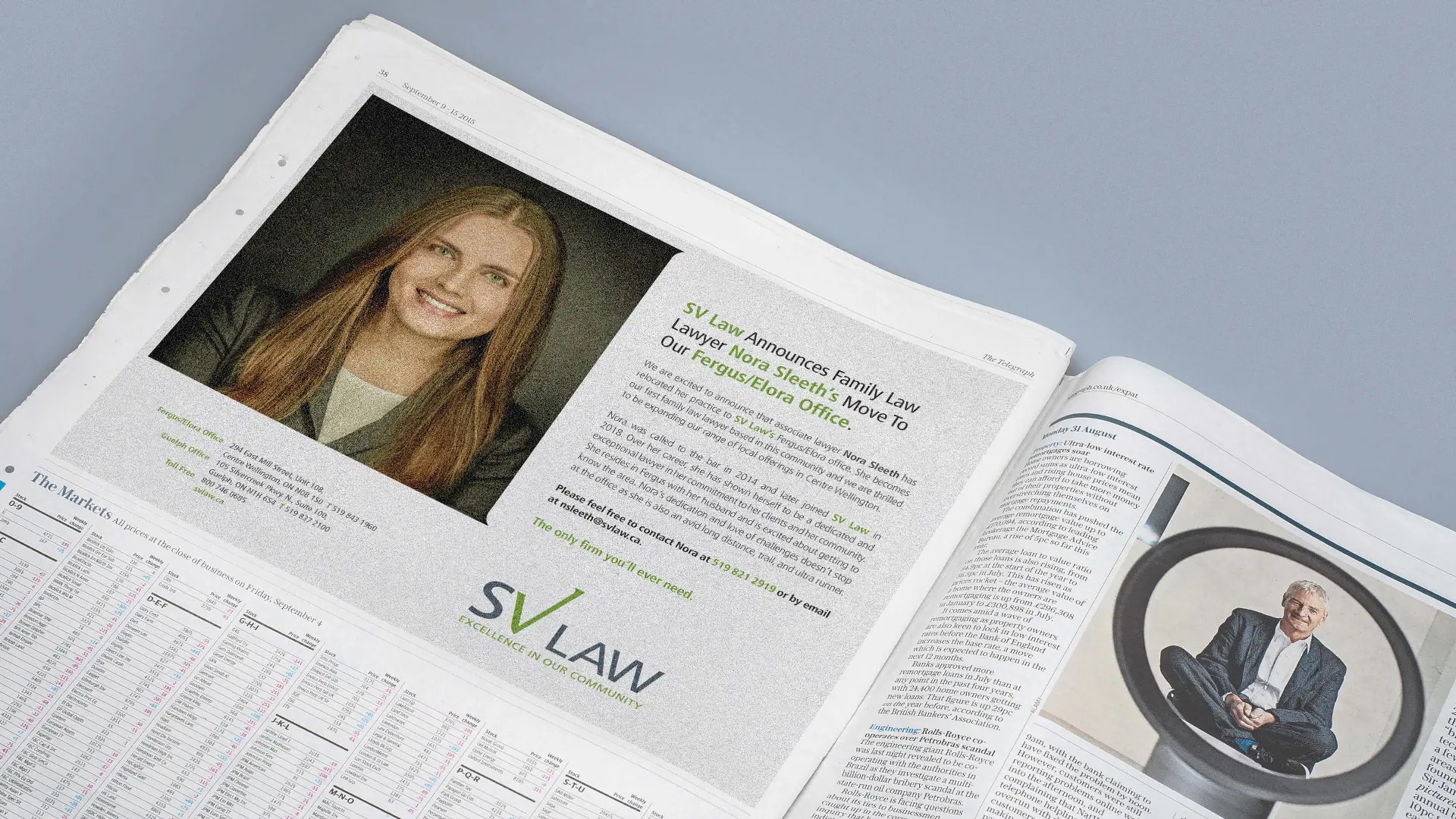 SV Law: Ad Campaign