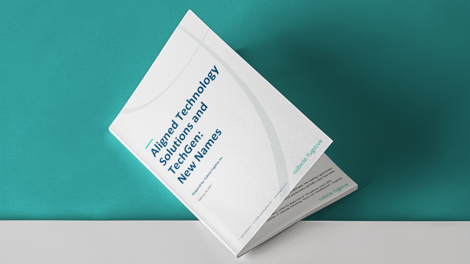 Teal: Naming Strategy for the Merger of ATS and TechGen