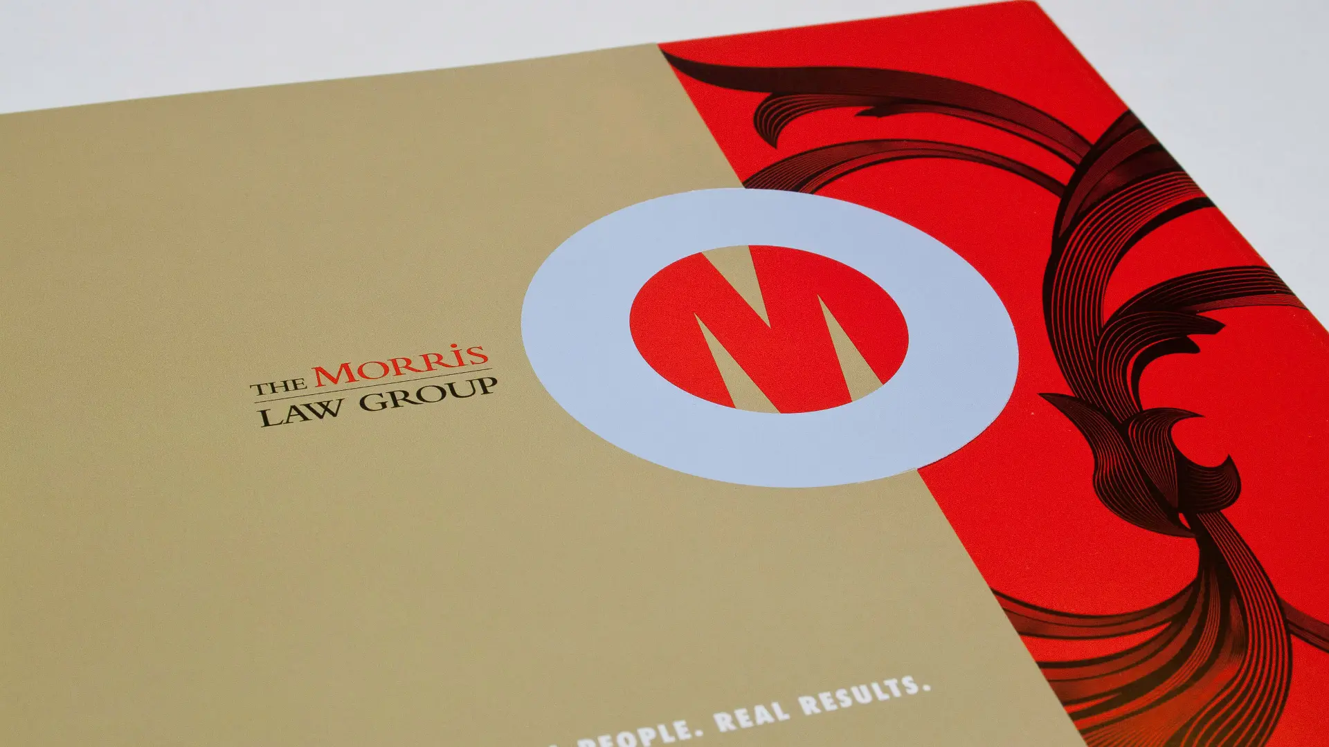 The Morris Law Group (MLG): Brochure Design