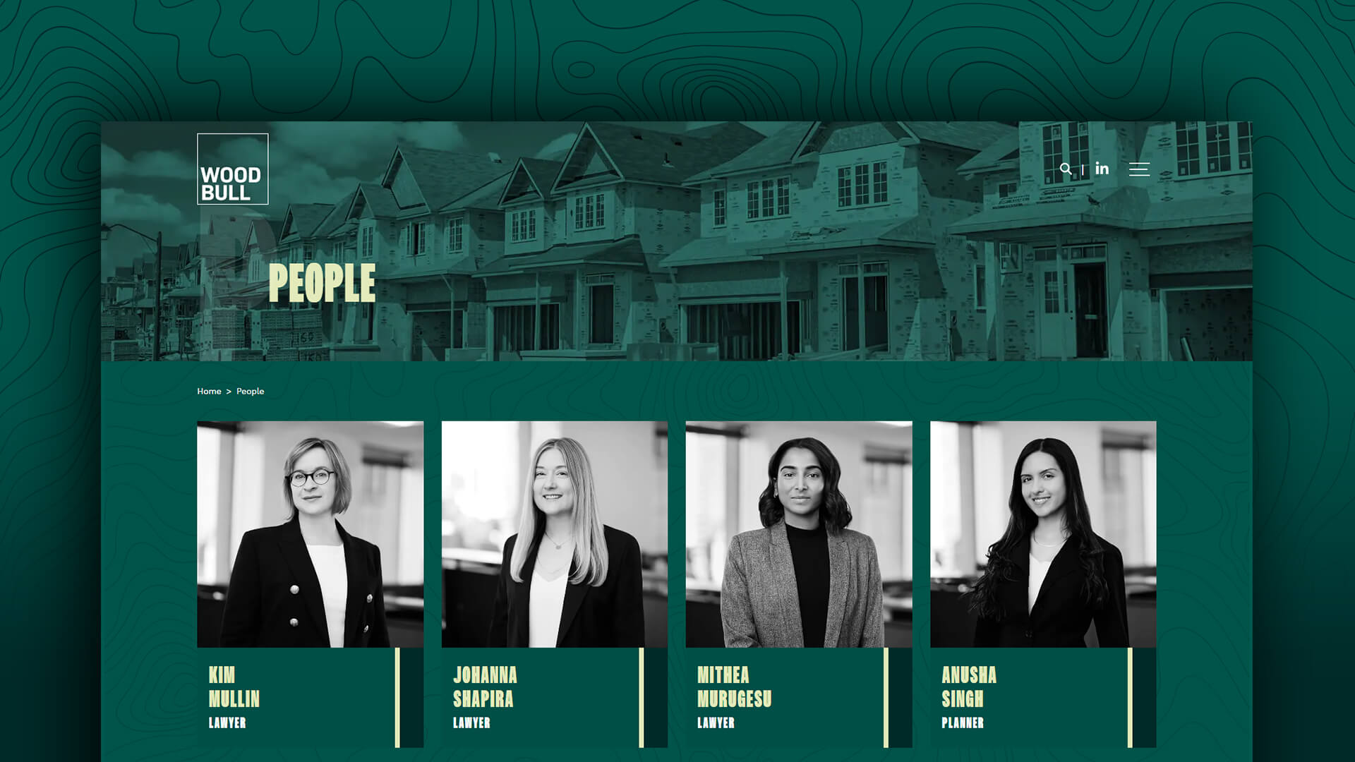 Wood Bull LLP Website Design and Development